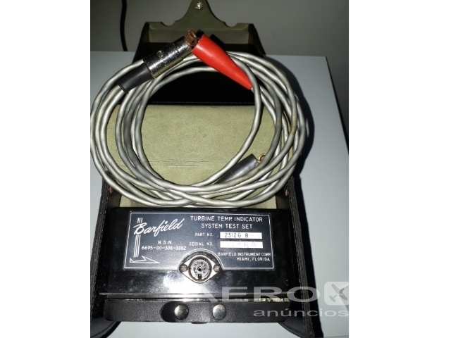 Turbine Temp. Indicator Test Set Barfield - P/n 2312-g-8 | Acessórios ...