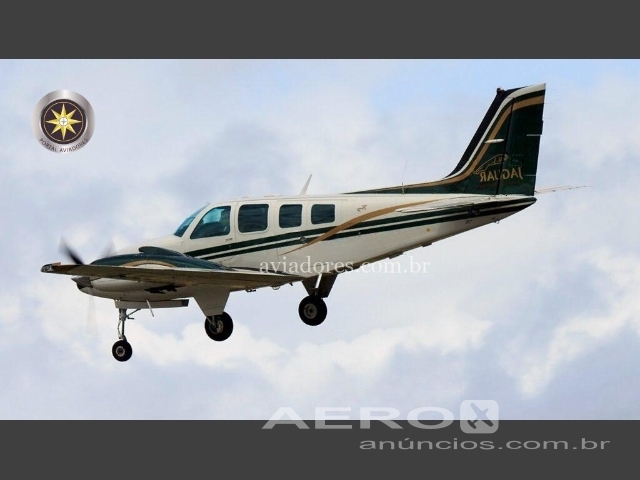 Avião Beechcraft B58 Baron - Ano 1999 - AV6750 | Bimotor Pistão