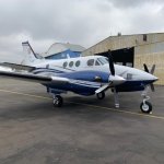 1987 Beechcraft King Air C90 mais horas disponíveis | Turbo Hélice