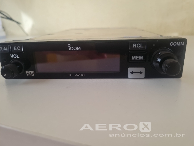 Rádio Icom IC-A210 | Peças de avião a venda | Aviônicos | Aero Marketplace